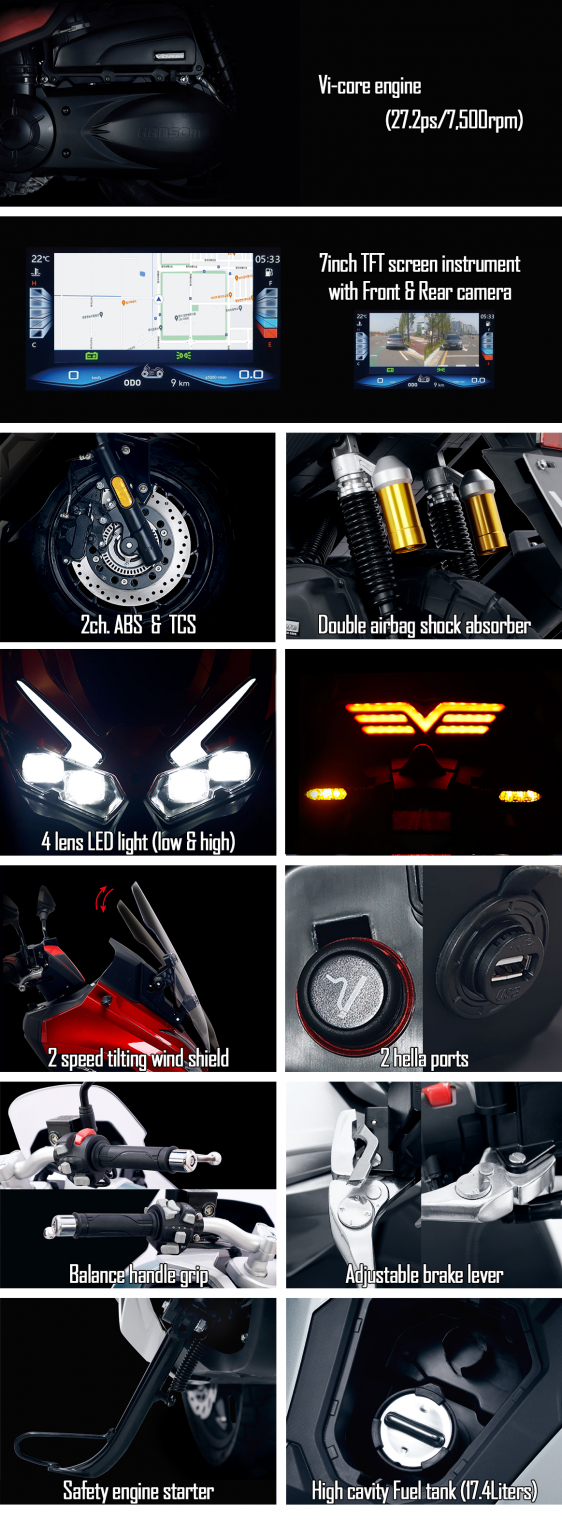 ADV 350 V-tune | 한솜모터스